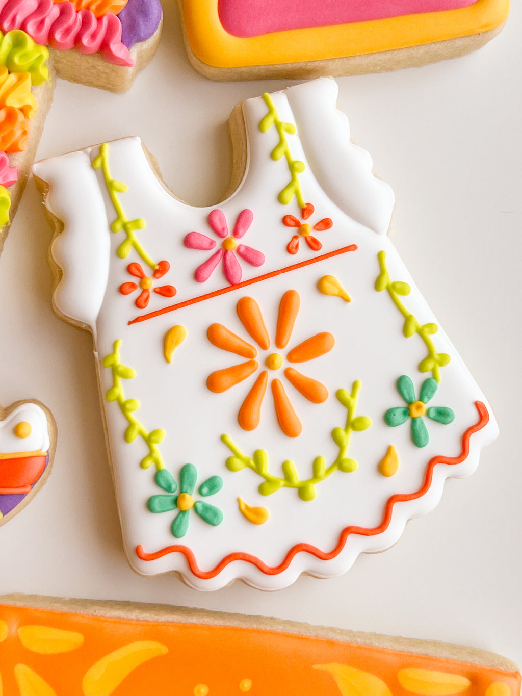 STL FILE - Embroidered Dress – The Sweet Pea Cookie Co.